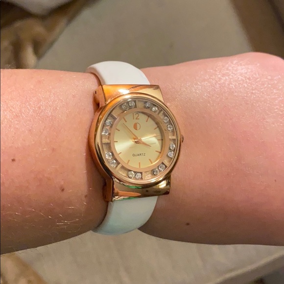 Bijoux Terner | Accessories | Bijoux Terner White Rose Gold Fashion ...